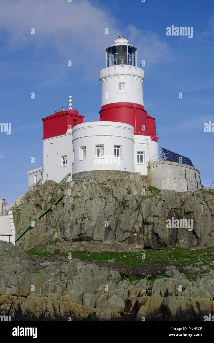 Skerries Lighthouse, Holyhead, Anglesey Stock Photo - Alamy