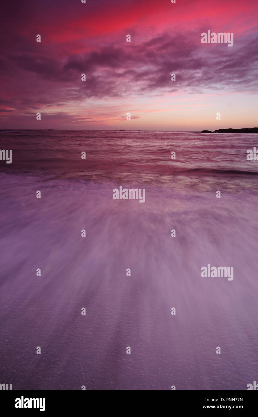 Tide on Beach Stock Photo - Alamy