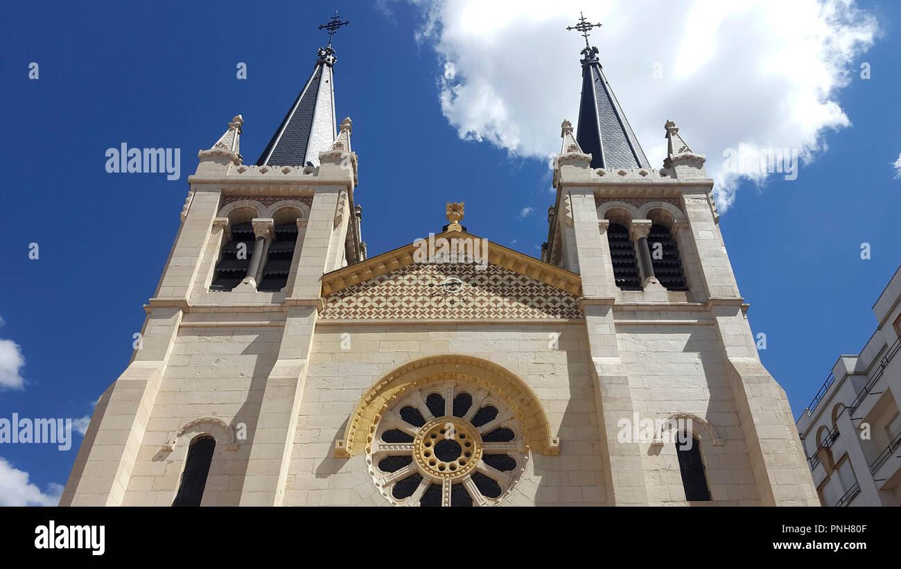 Vichy, Church Saint Louis, Allier Department, Auvergne Rhone Alpes ...