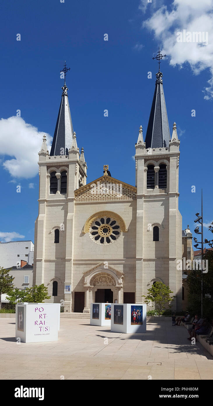 Vichy, Church Saint Louis, Allier Department, Auvergne Rhone Alpes ...