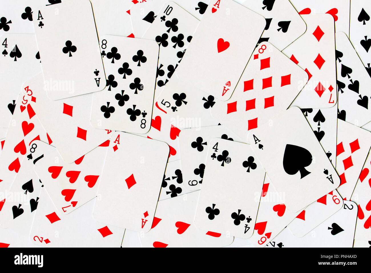 background made of playing cards Stock Photo - Alamy