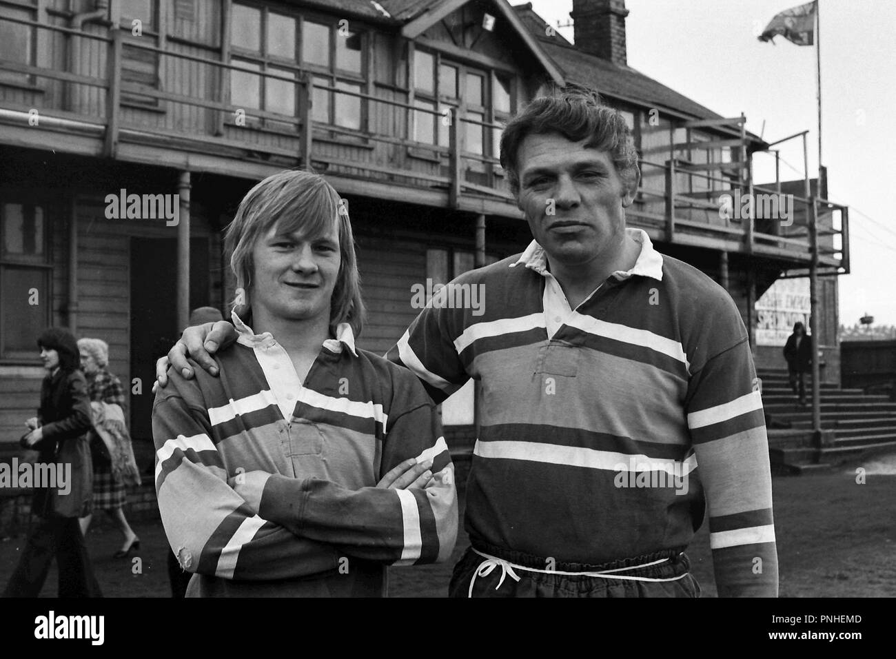 Hunslet RL last game Parkside Stock Photo - Alamy