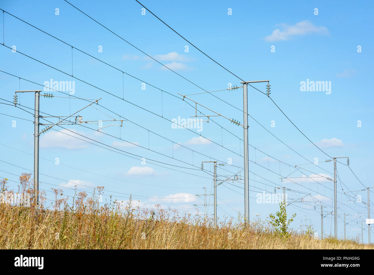 Overhead line equipment hi-res stock photography and images - Alamy