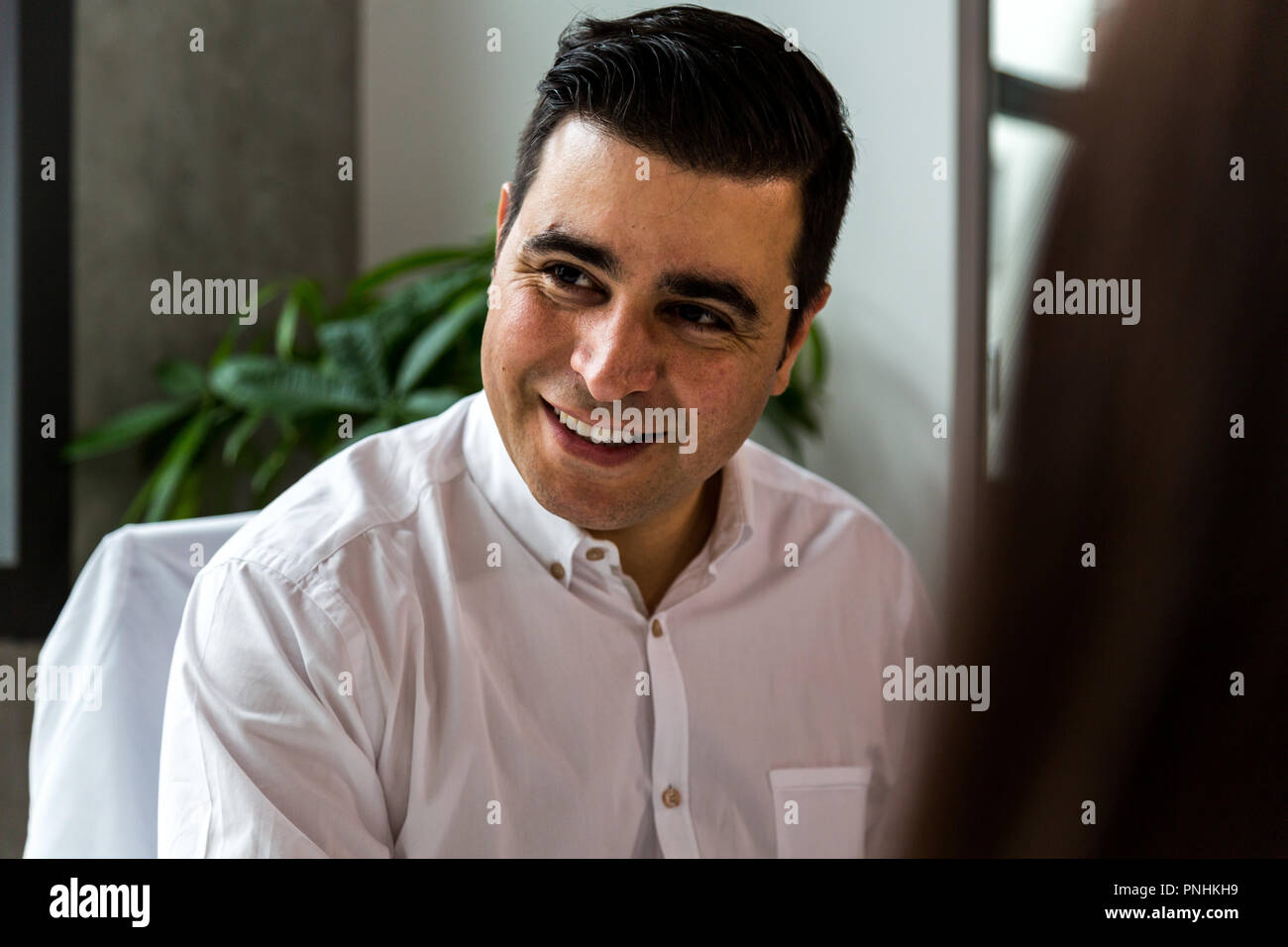 Person facing away from camera hi-res stock photography and images - Alamy