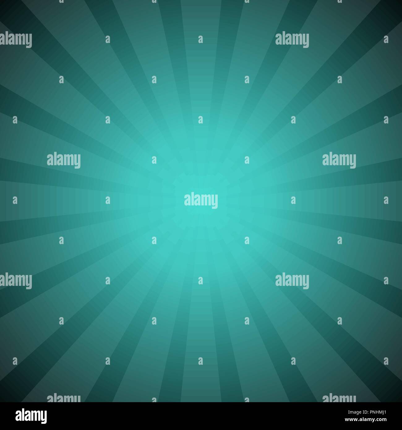 Abstract Starburst Background Vector Design With Radial Striped Rays