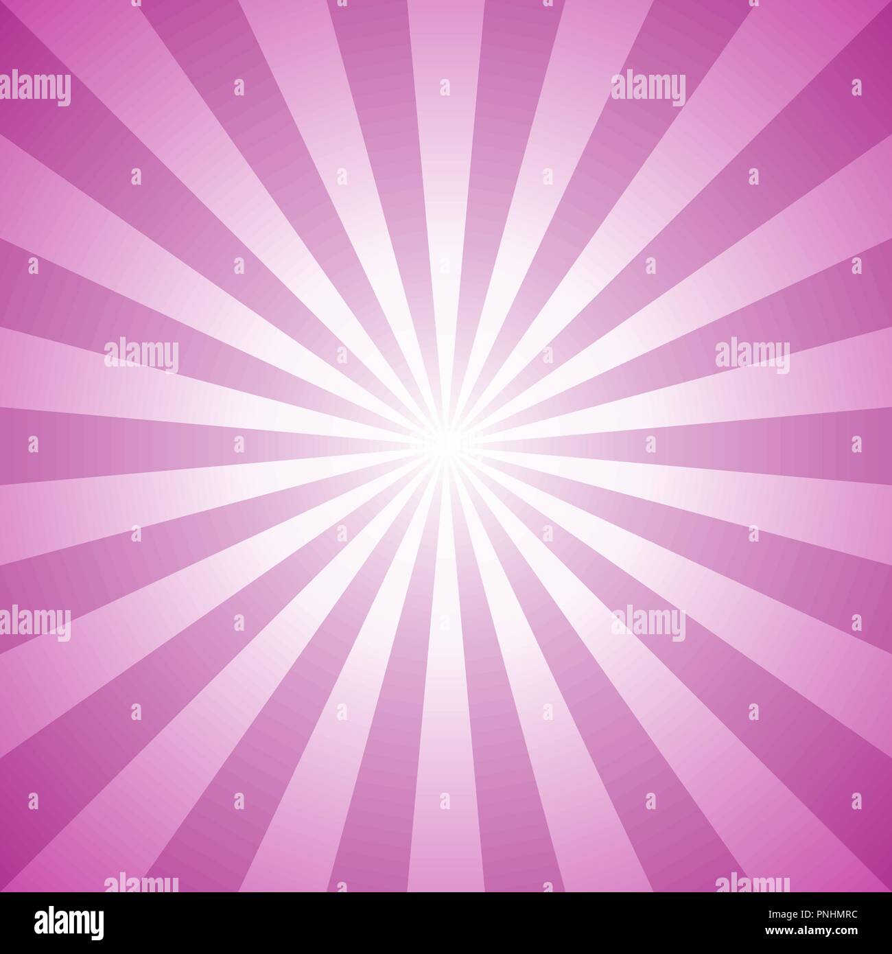 Abstract sun rays background - vector illustration from radial stripes ...