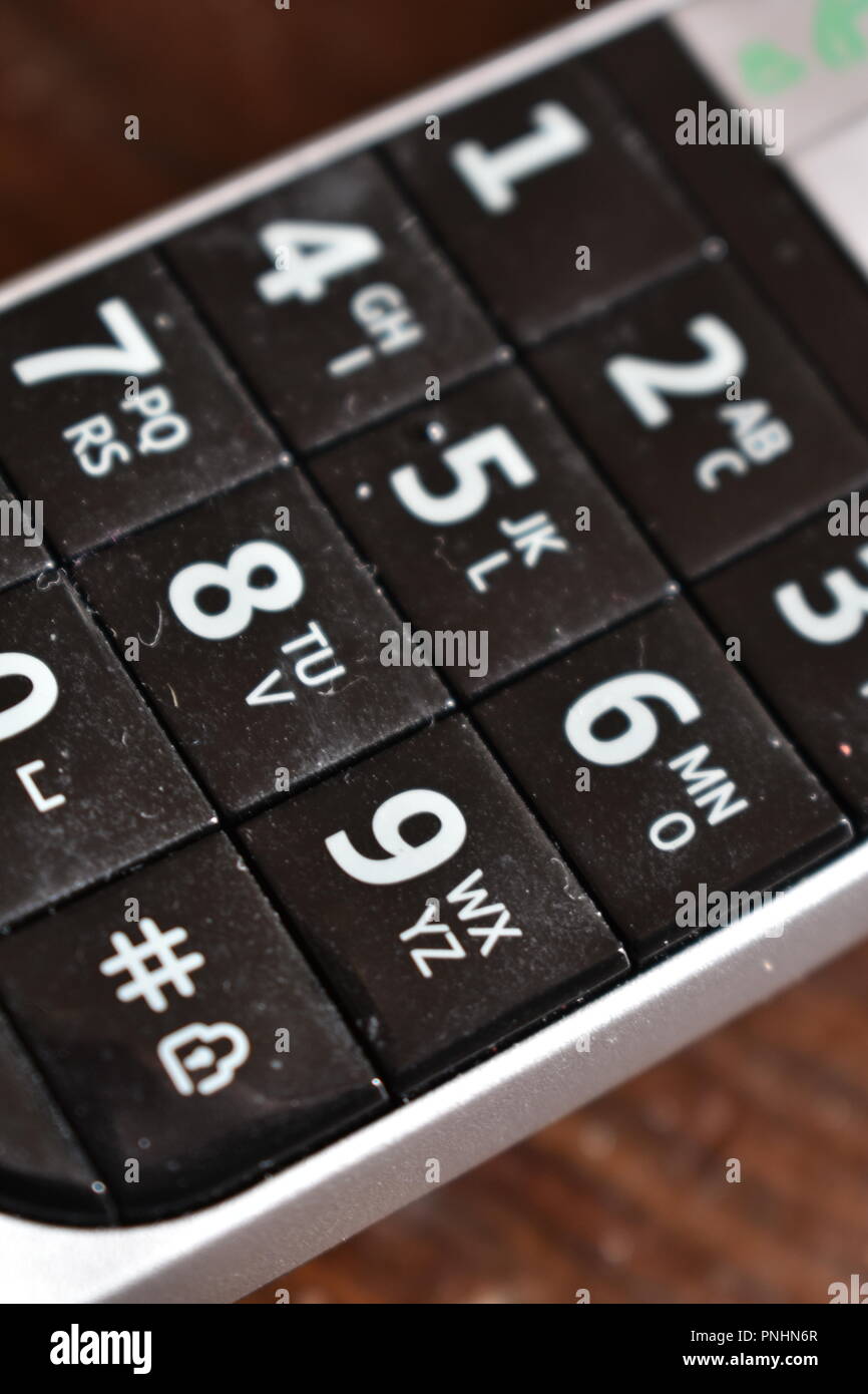 Telephone touchpad hi-res stock photography and images - Alamy