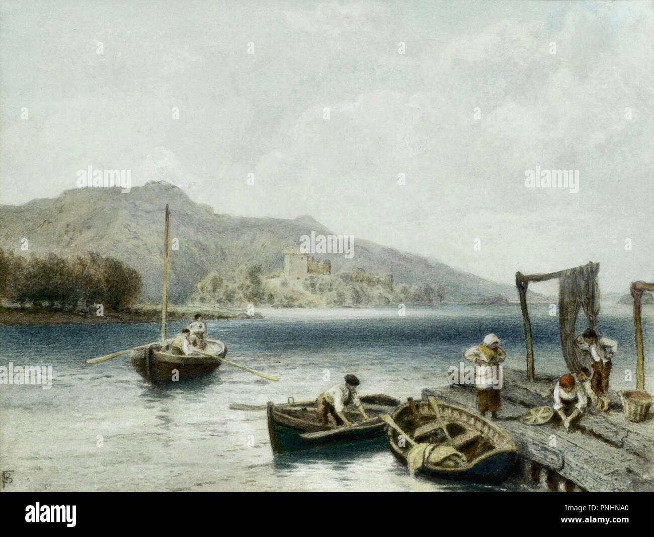 Foster Myles Birket - Loch Leven Castle Stock Photo - Alamy Foster Myles Birket - Loch Leven Castle Stock Photo - Alamy