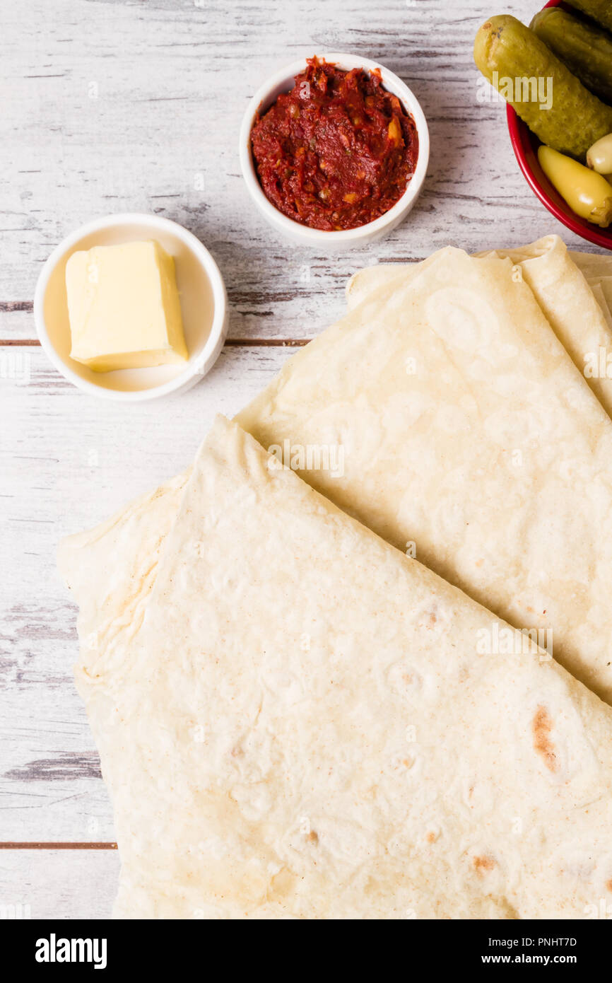 Lavas bread hi-res stock photography and images - Alamy
