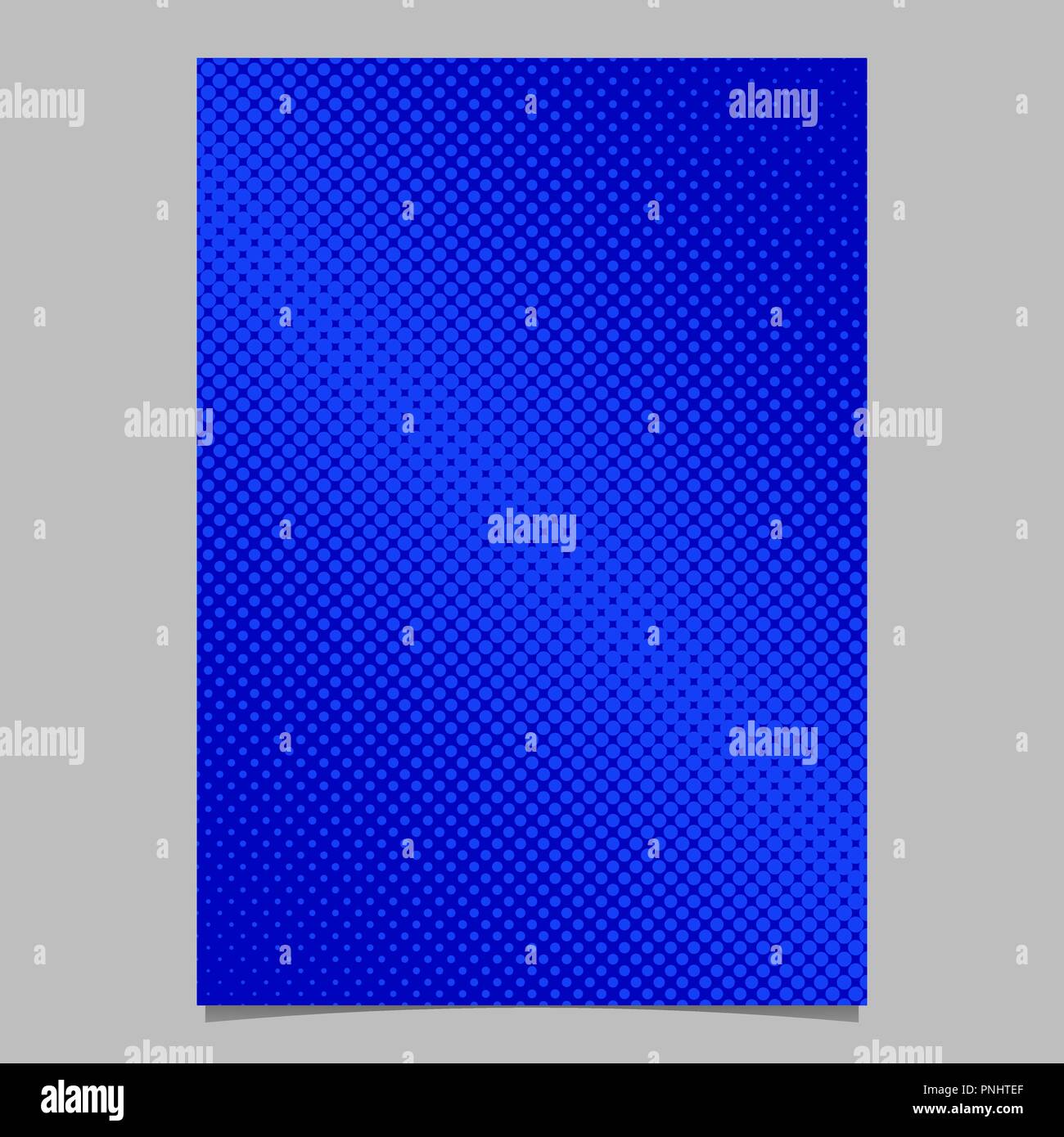 Halftone Dot Pattern Brochure Background Design Vector Graphic From