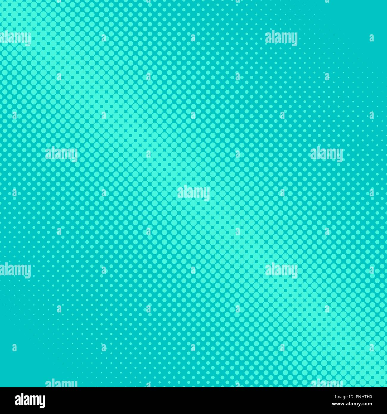 Turquoise Dot Navy Border