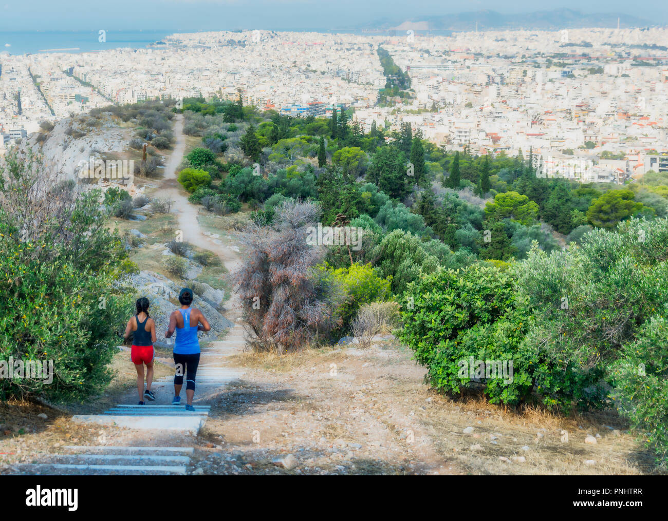 Athens people park hi-res stock photography and images - Alamy