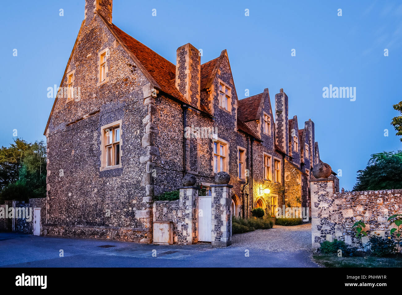 Typical English ancient home Stock Photo - Alamy