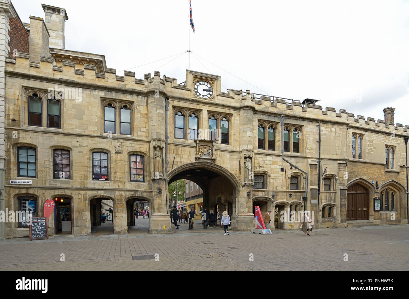 The Stone Bow, Lincoln, England Stock Photo - Alamy