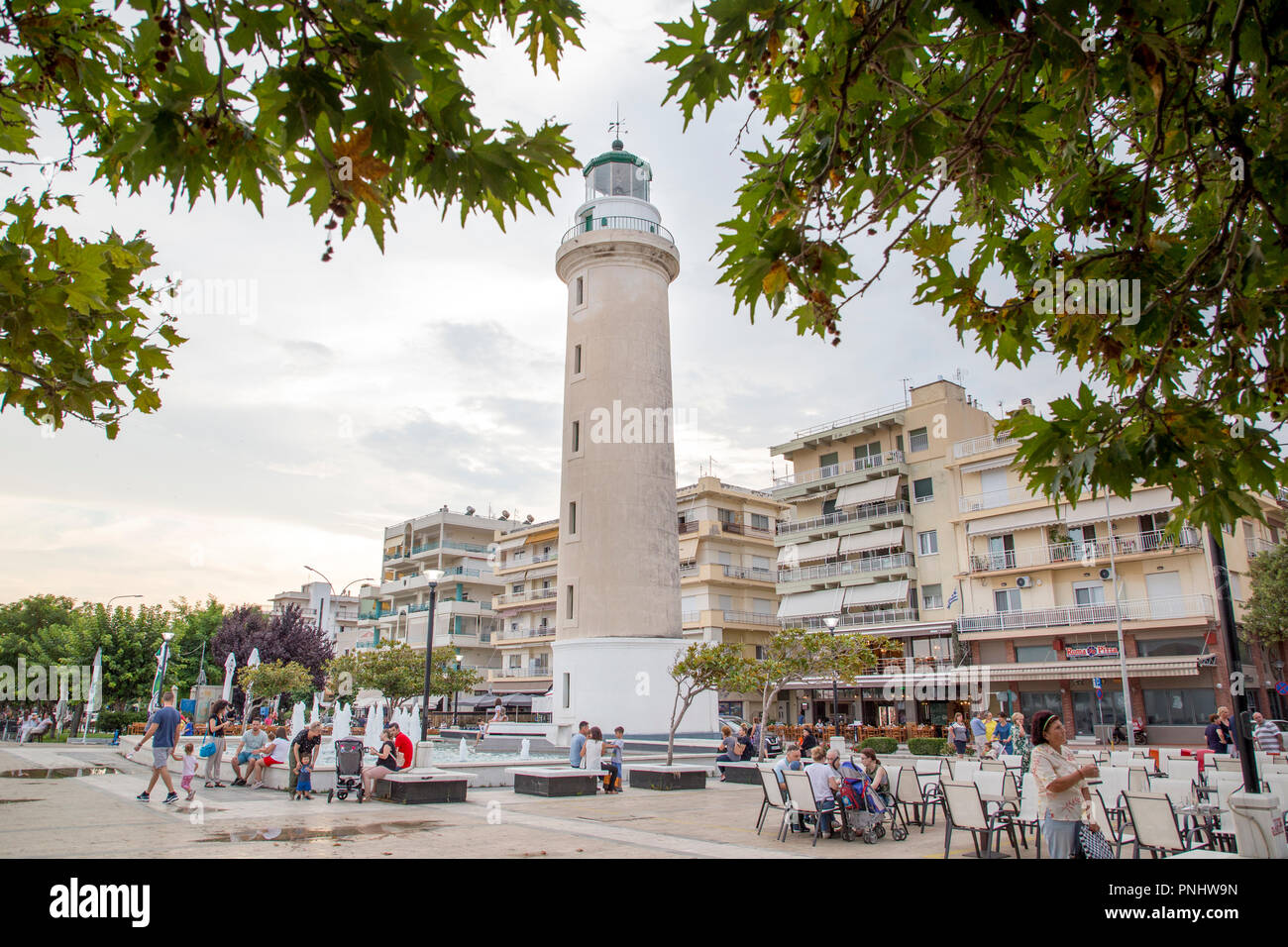 ALEXANDROUPOLIS, GREECE - JULY 9: Lighthouse that is landmark of ...