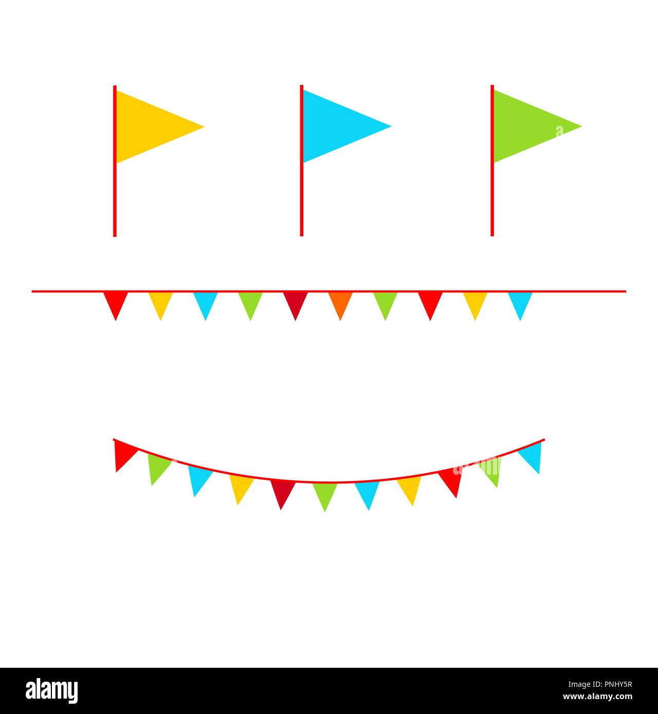 Flat flags set Stock Vector Image & Art - Alamy