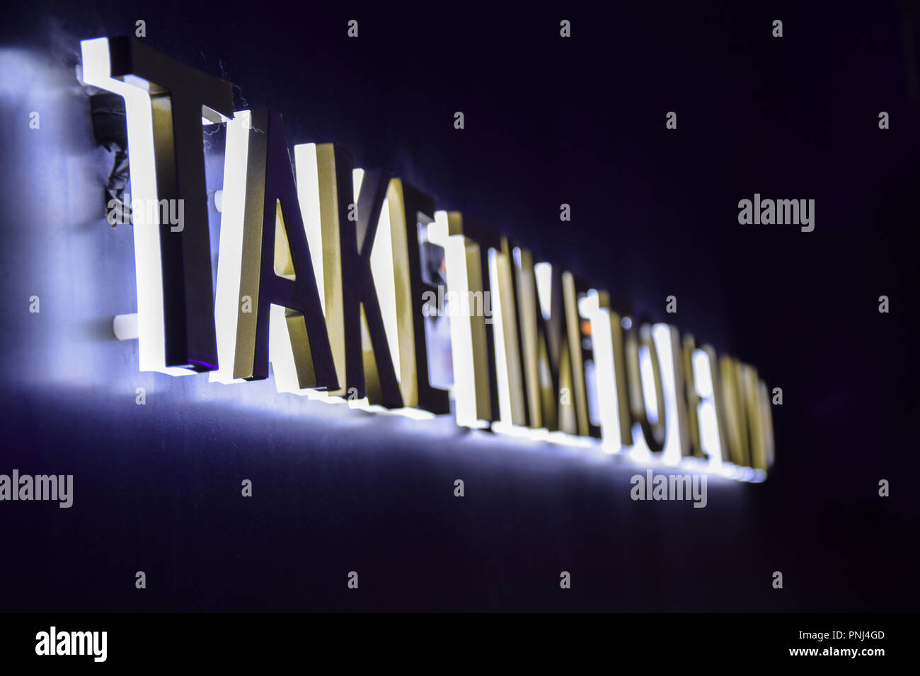 Sometimes just take time to be kind Stock Photo - Alamy