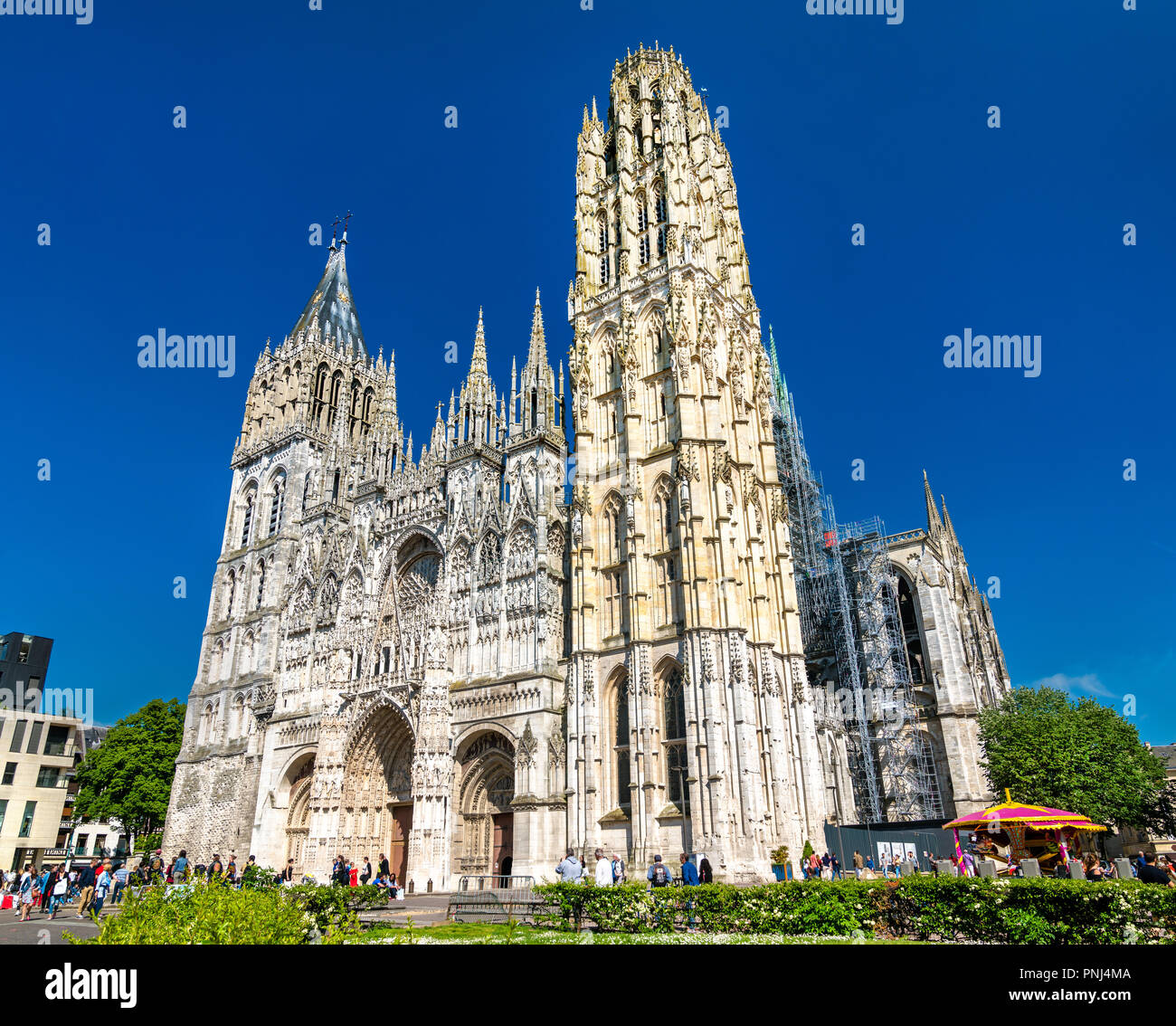 The notre dame church in rouen hi-res stock photography and images - Alamy