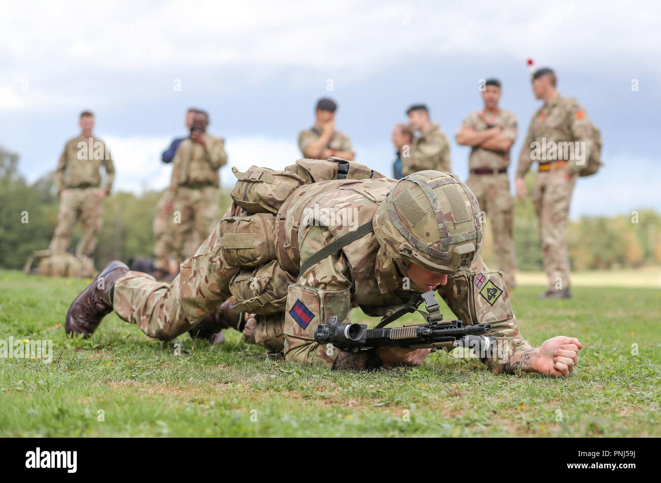 Physical employment standards fitness tests hi-res stock photography ...