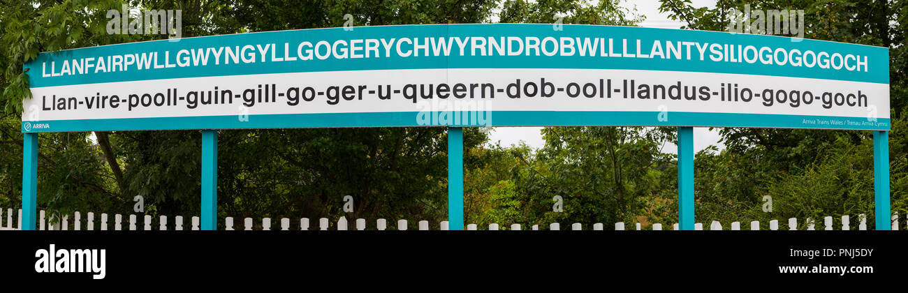 Longest place name in the world hi-res stock photography and images - Alamy