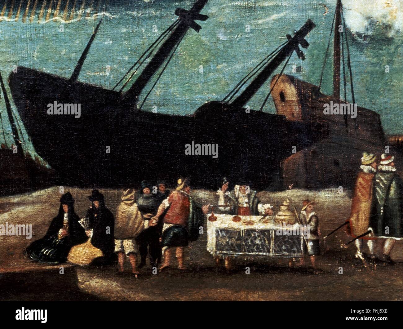 Spanish traders 16th century hi-res stock photography and images - Alamy