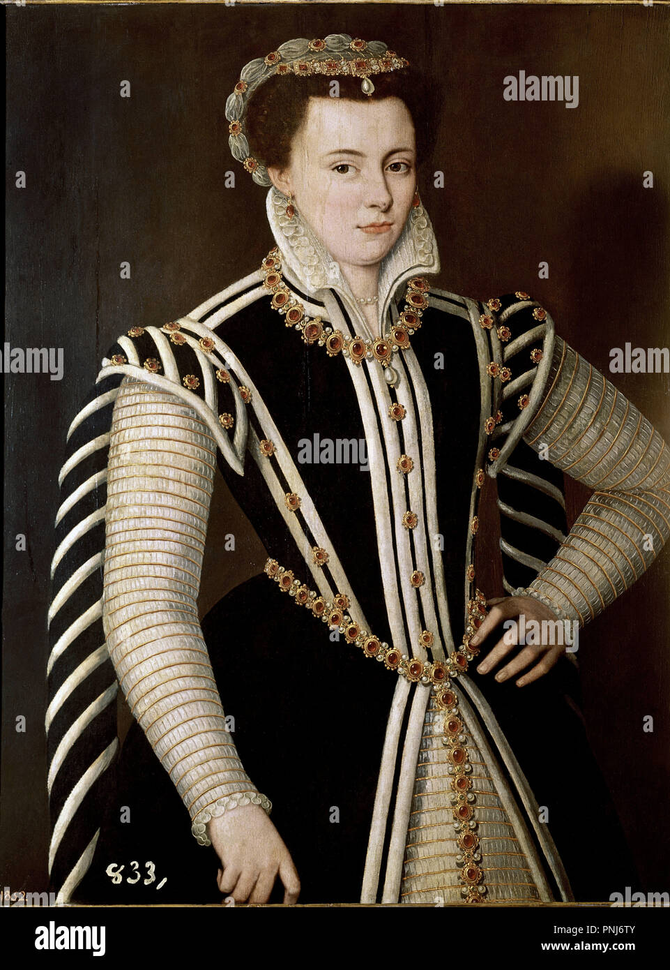 Swiss school. Margaret of Parma - gouvernor of the Netherlands and ...