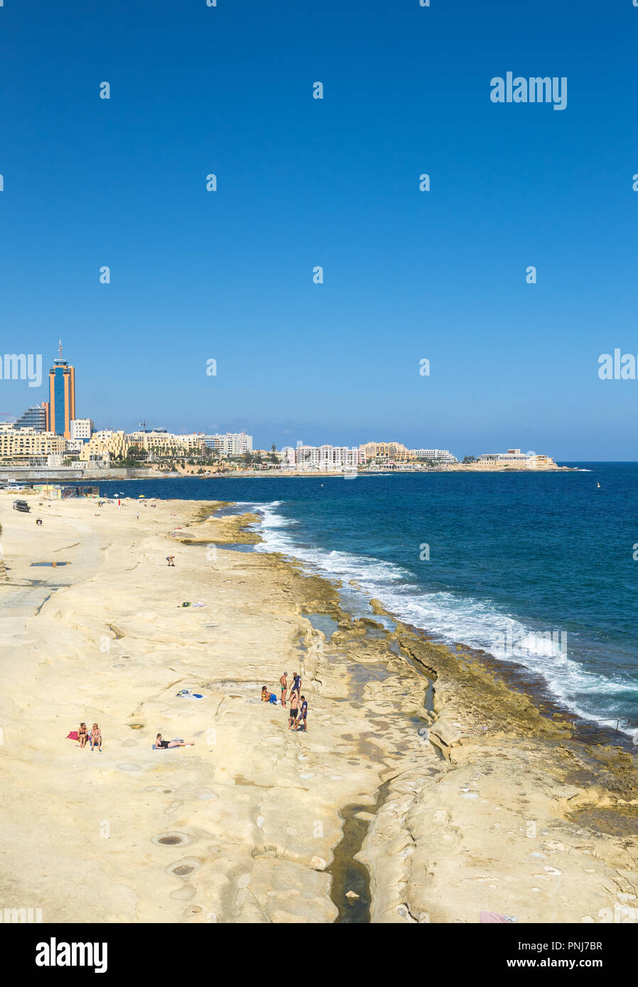 Sliema bay hi-res stock photography and images - Alamy