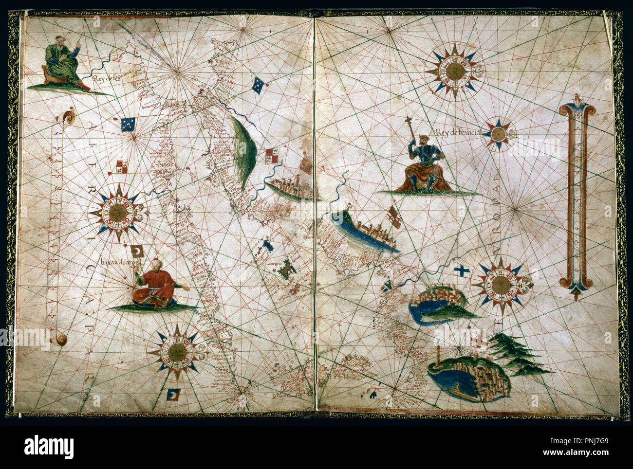 Portolano the mediterranean hi-res stock photography and images - Alamy