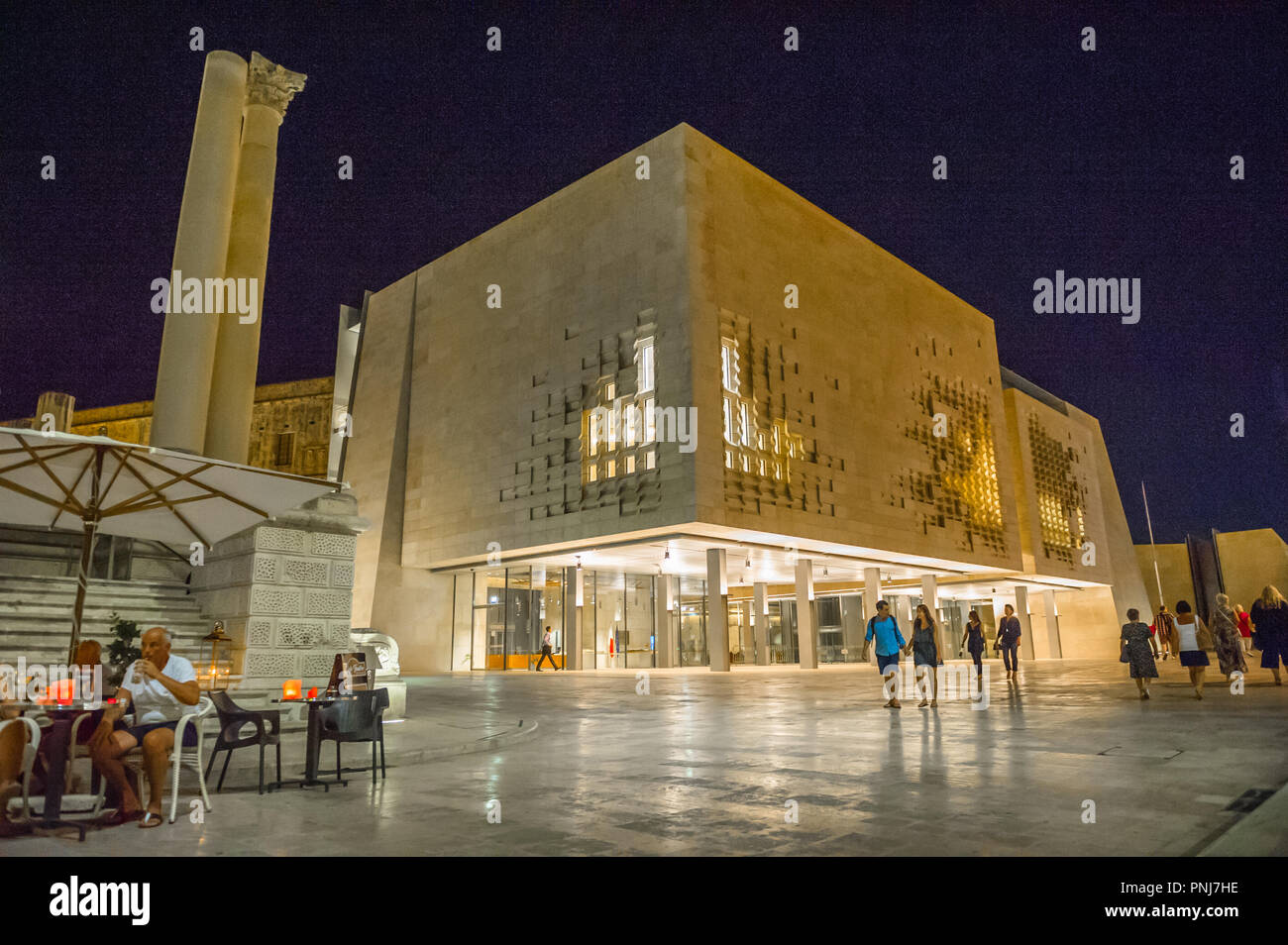 New parliament house of malta hi-res stock photography and images - Alamy
