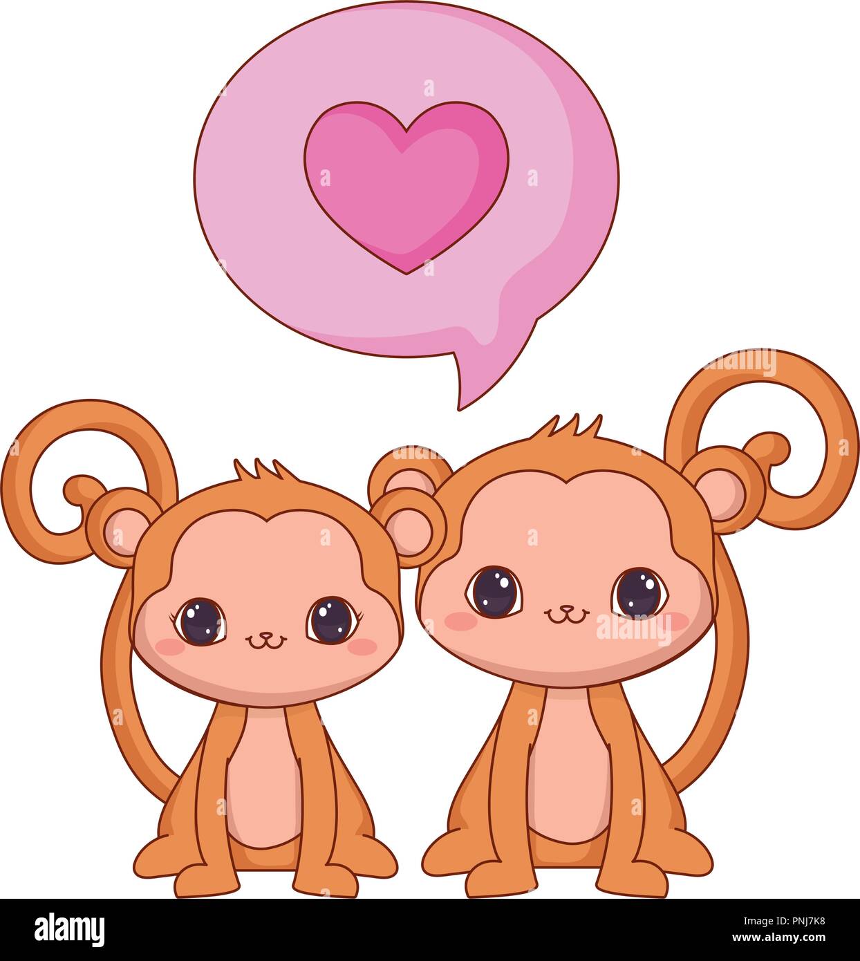 A Love Monkey Clipart