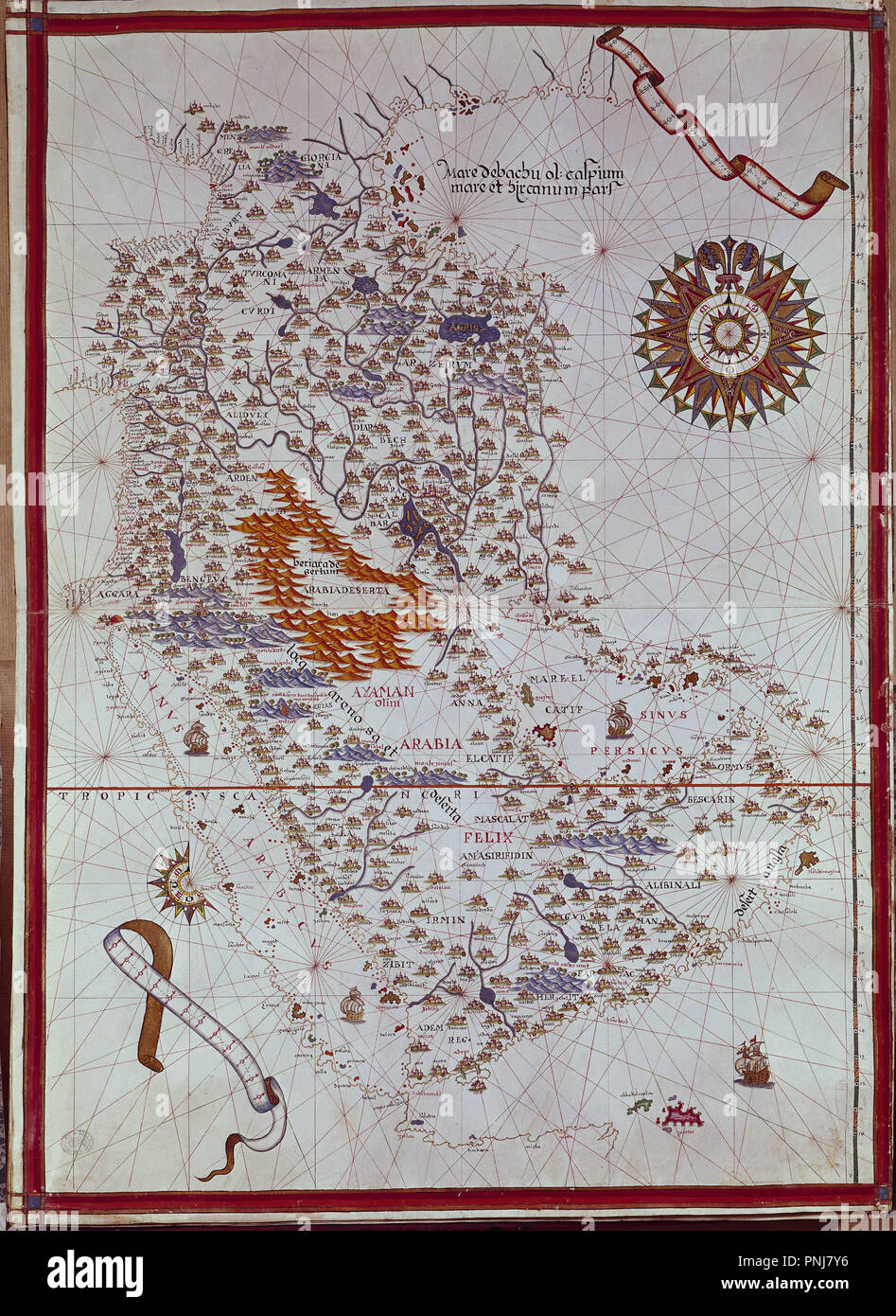 ATLAS PORTULANO ORIENTE MEDIO VIT 20 - PENINSULA DE ARABIA. Author ...