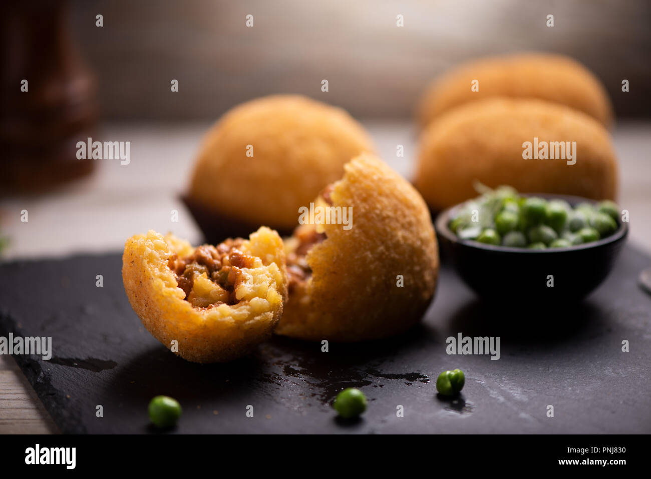 Rice crispy ball hi-res stock photography and images - Alamy