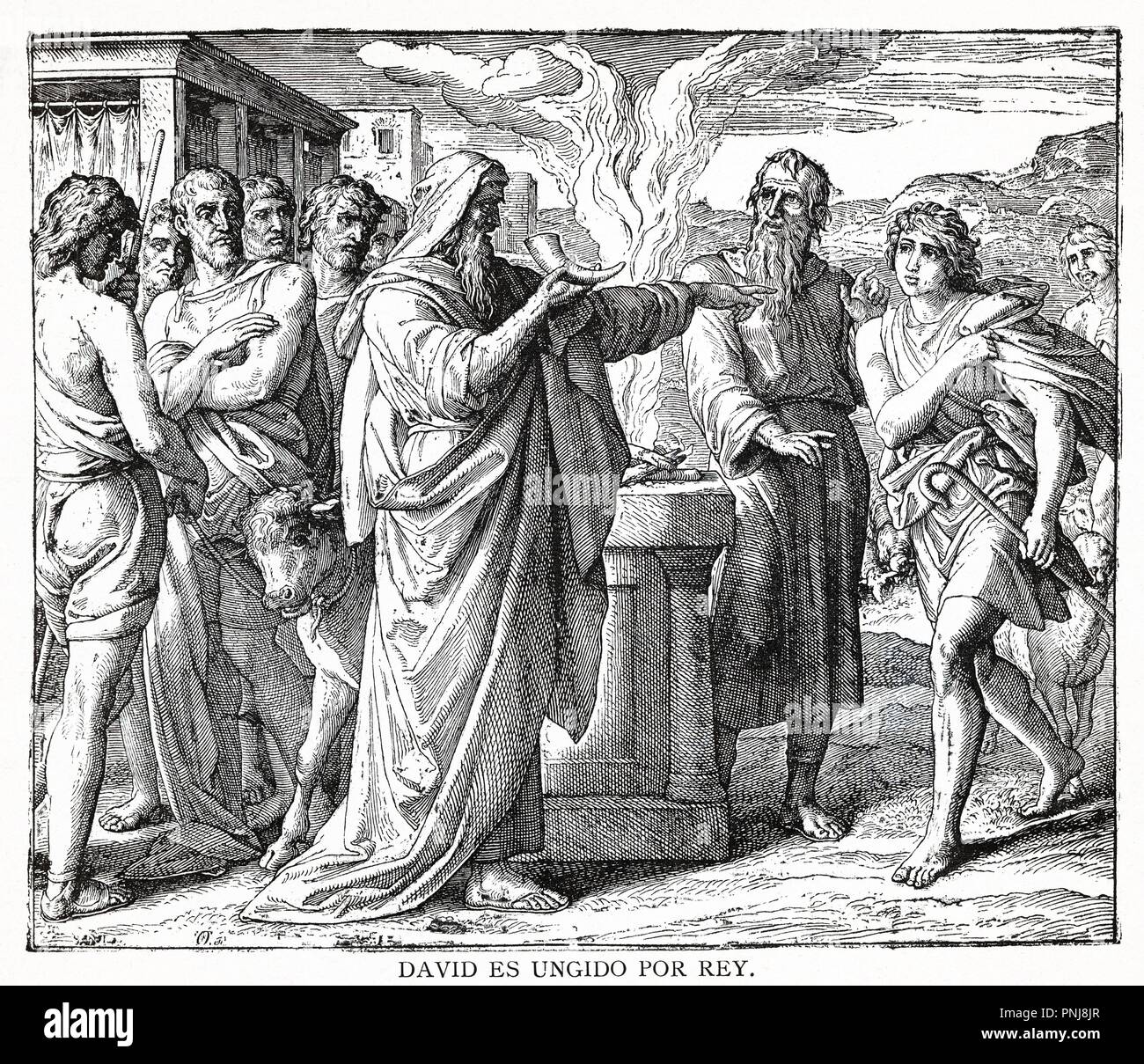 David en la biblia hi-res stock photography and images - Alamy