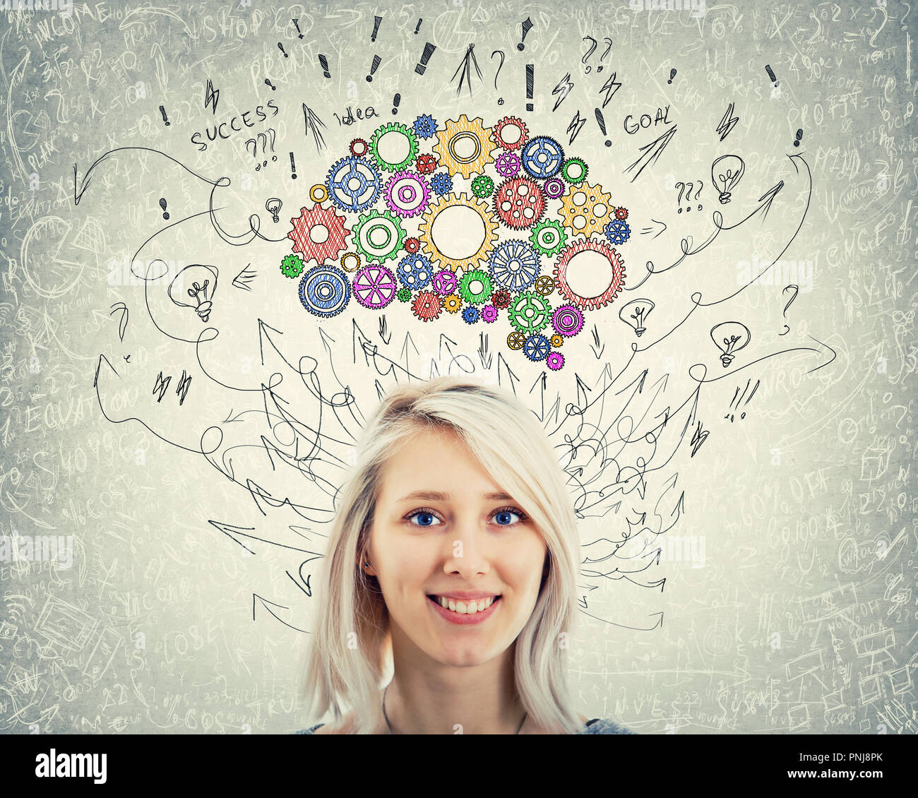 Creative thinking science hi-res stock photography and images - Alamy