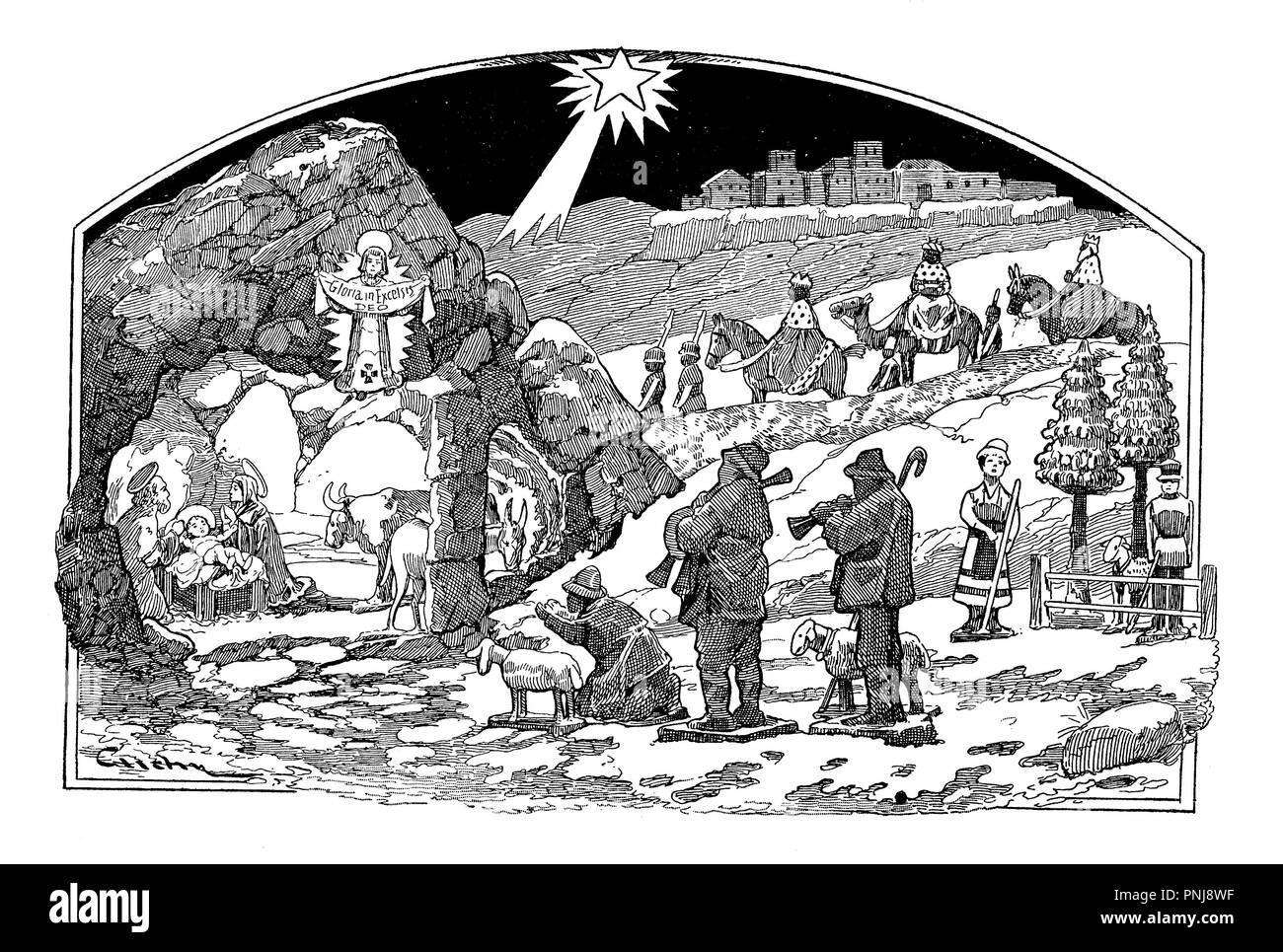 Christmas Belen Sketch