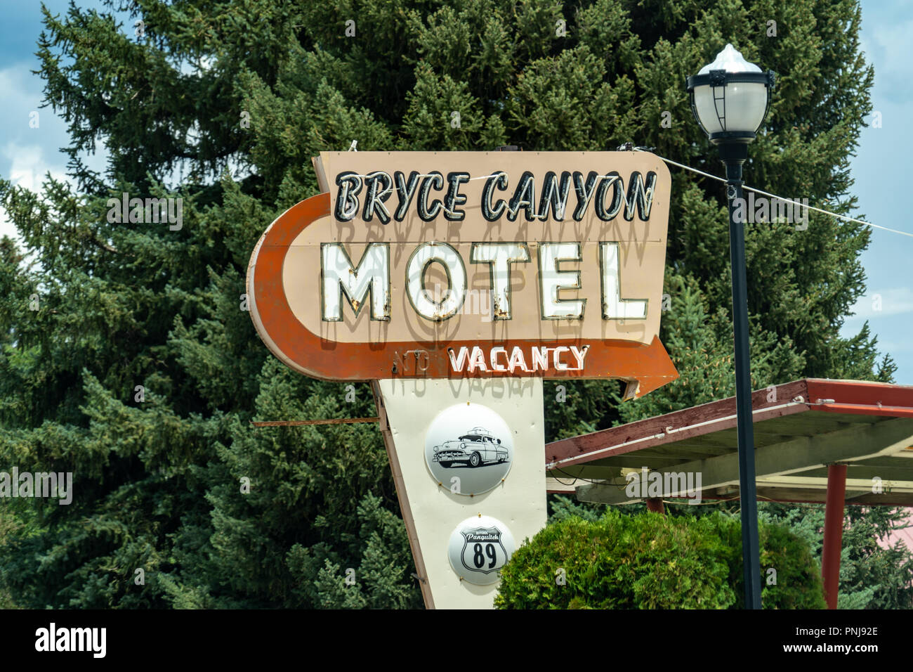 Vintage Motel Sign High Resolution Stock Photography and Images - Alamy