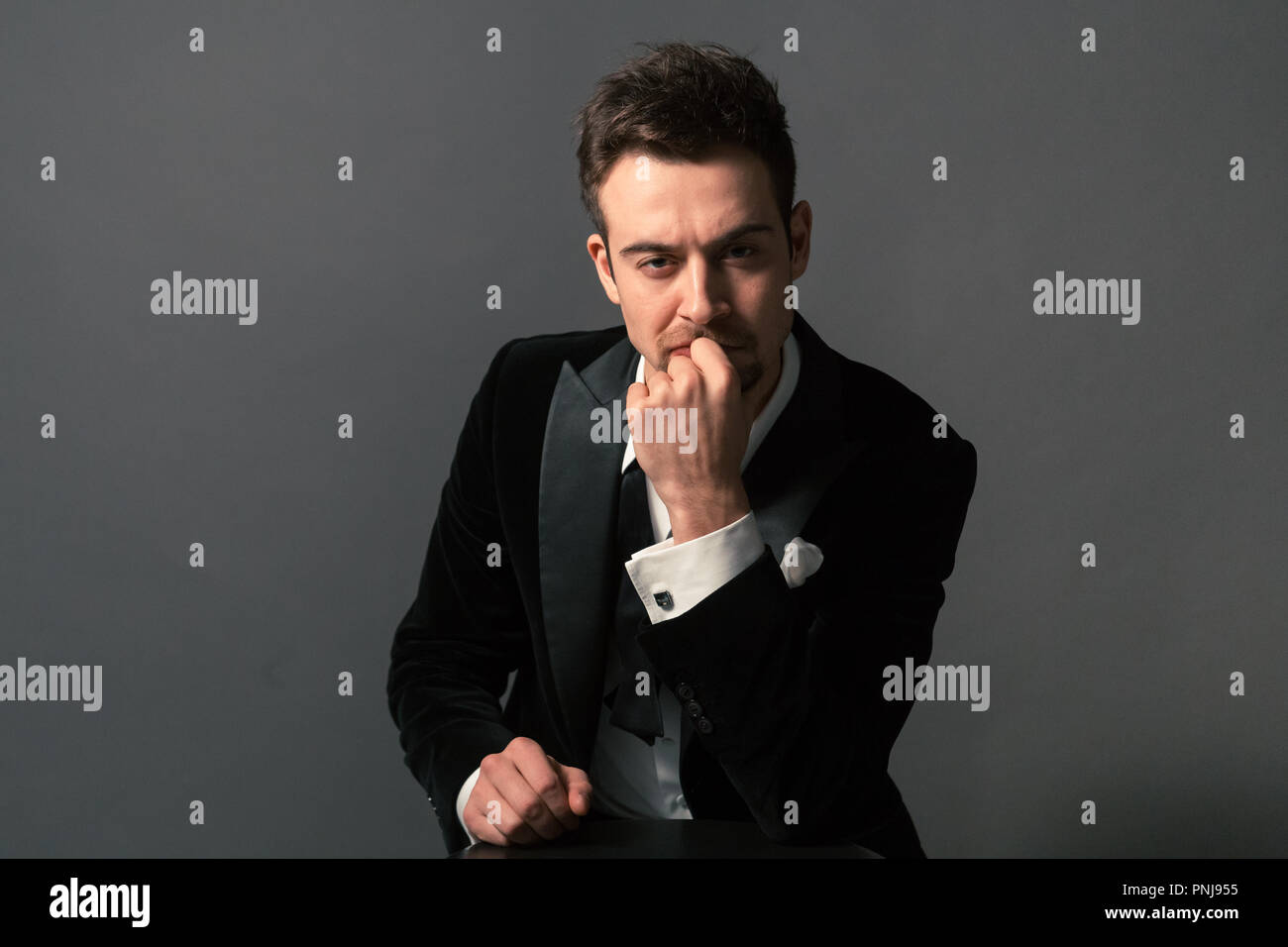 Bow tie undone hi-res stock photography and images - Alamy