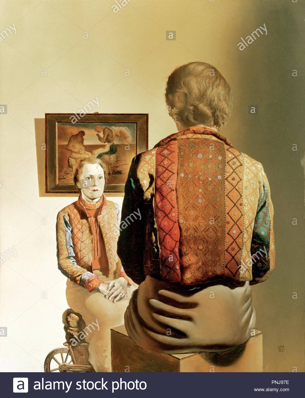 Salvador Dali Portrait Stock Photos & Salvador Dali Portrait Stock ...