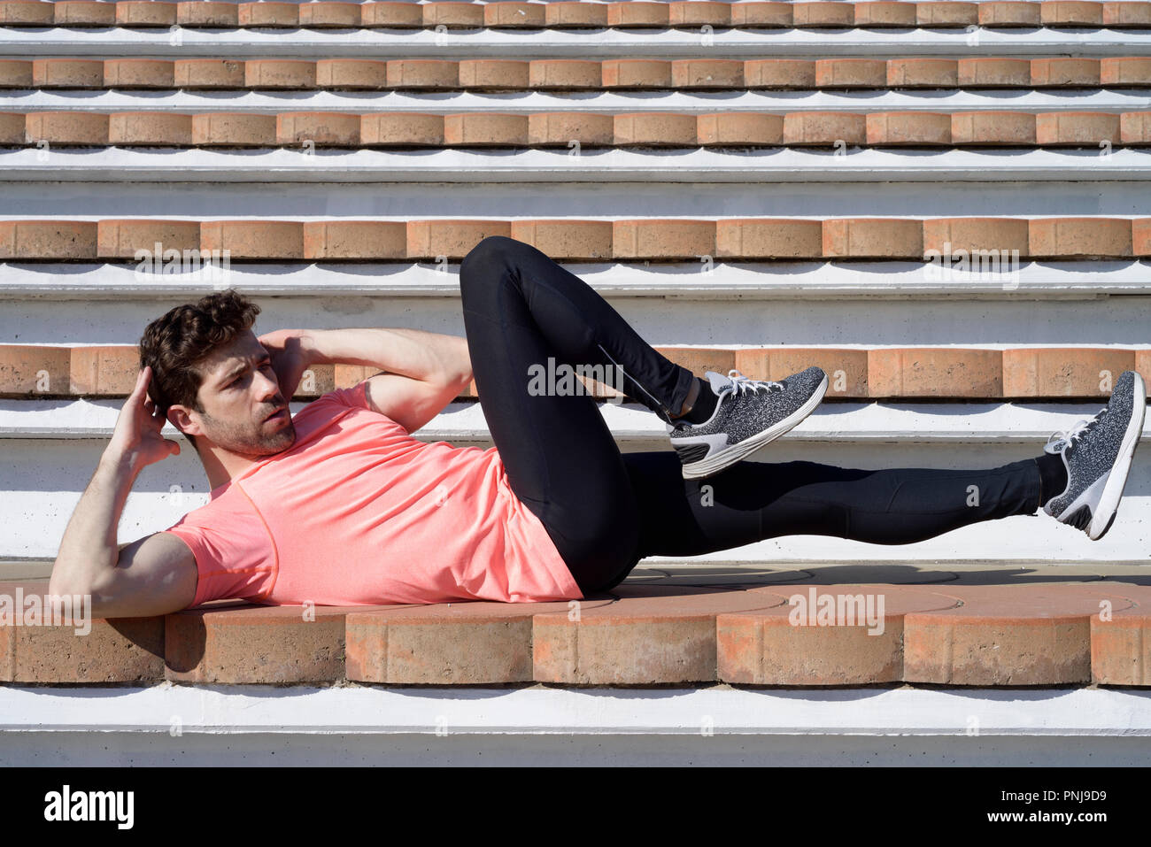 Muscular legs hi-res stock photography and images - Alamy