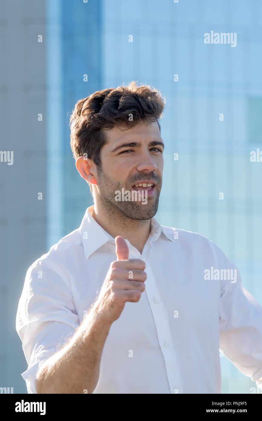Man expresses hi-res stock photography and images - Alamy