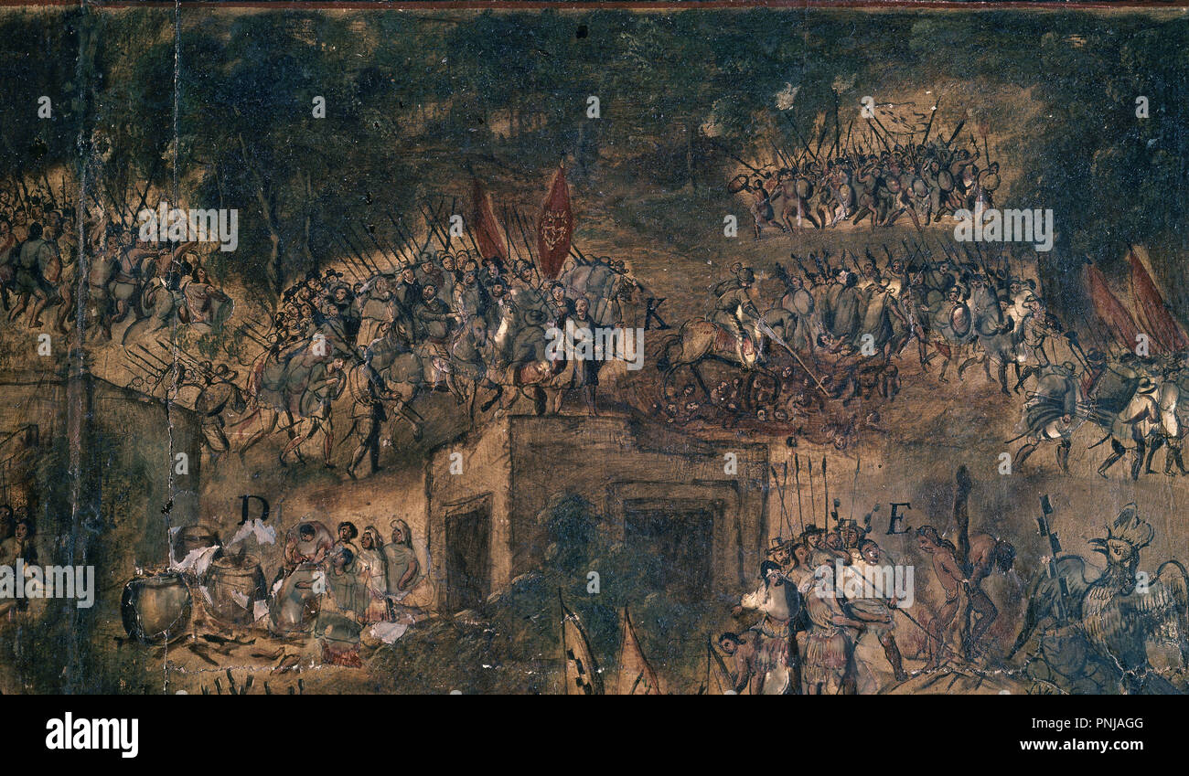 RETIRADA ESPAÑOLA-NOCHE TRISTE- HERNAN CORTES Y SU EJERCITO ...