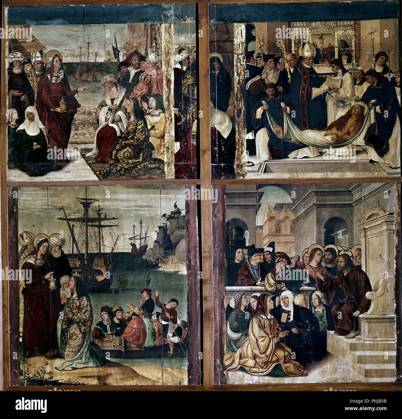 RETABLO DE SANTA MAGDALENA - SIGLO XVI - RENACIMIENTO CATALAN. Author ...