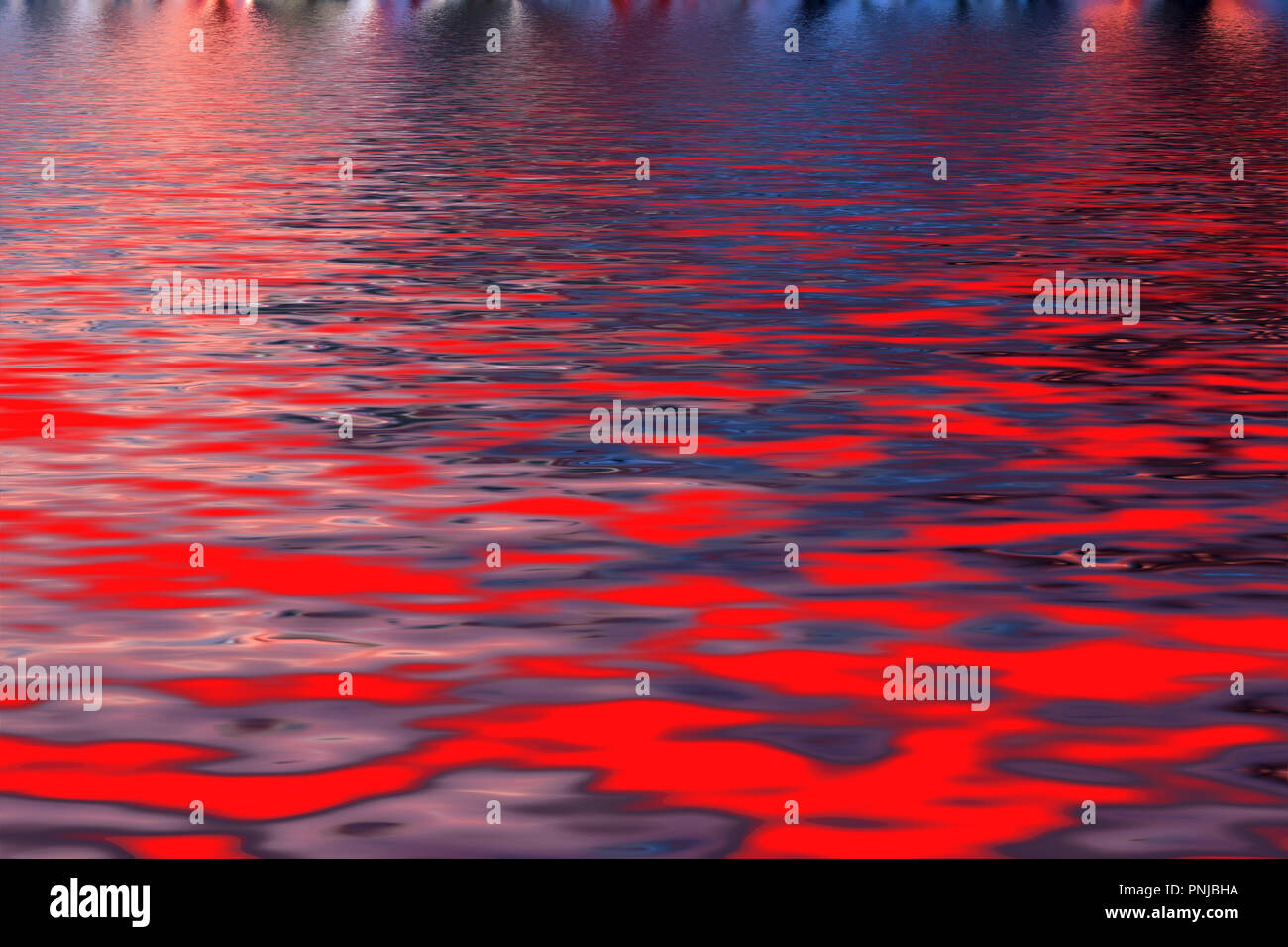Bright abstract background, imitation of hot magmatic lake with molten ...