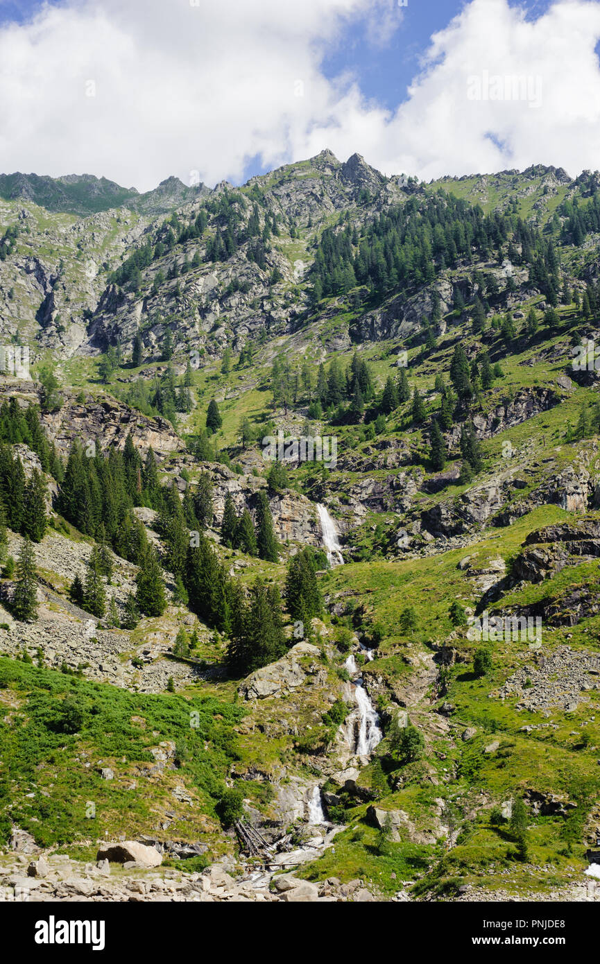 River comes down from the high mountain Stock Photo - Alamy