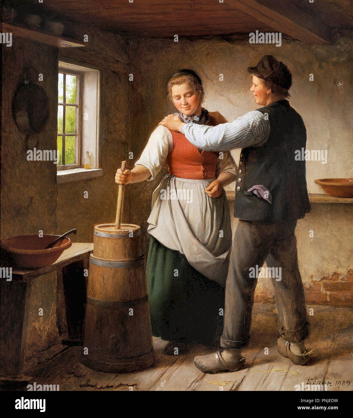 Johan julius exner hi-res stock photography and images - Alamy