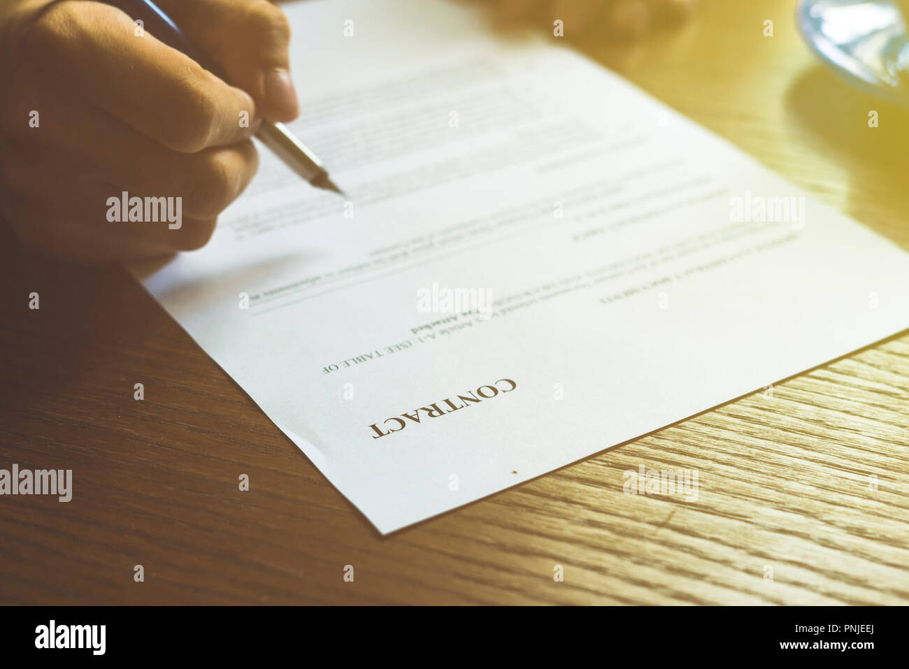 Faded signature hi-res stock photography and images - Alamy