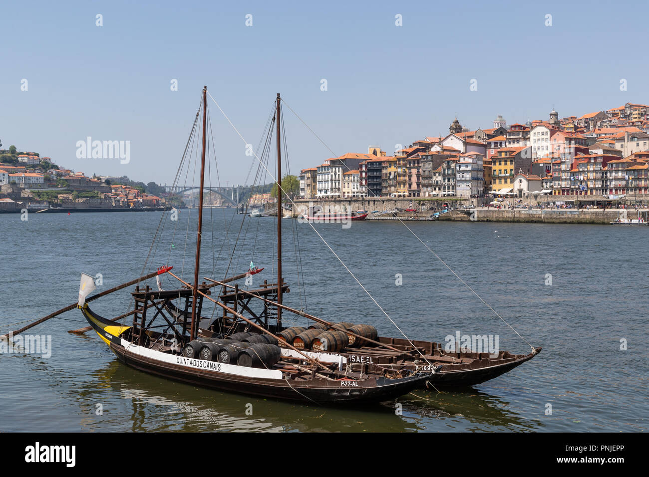 Traditional rabelo cargo boats hi-res stock photography and images - Alamy