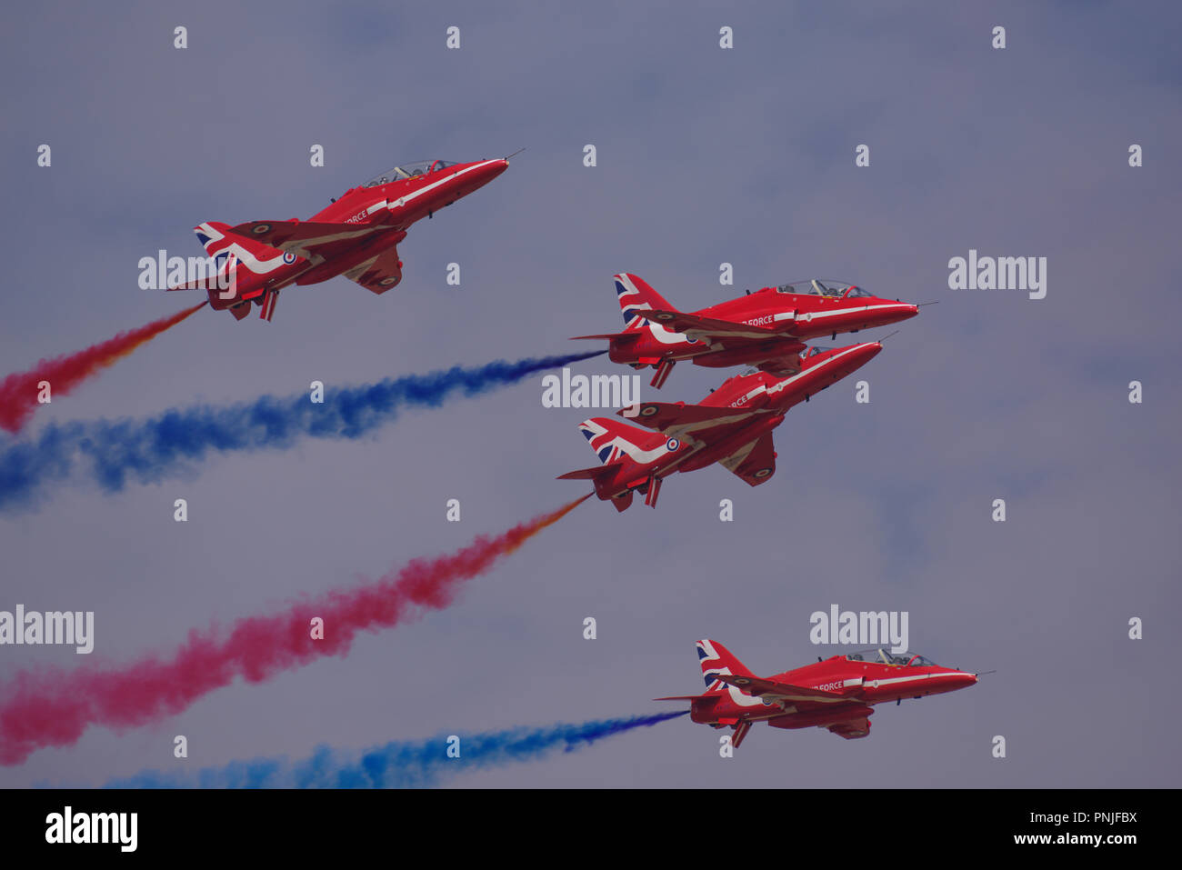 World famous red arrows hi-res stock photography and images - Alamy