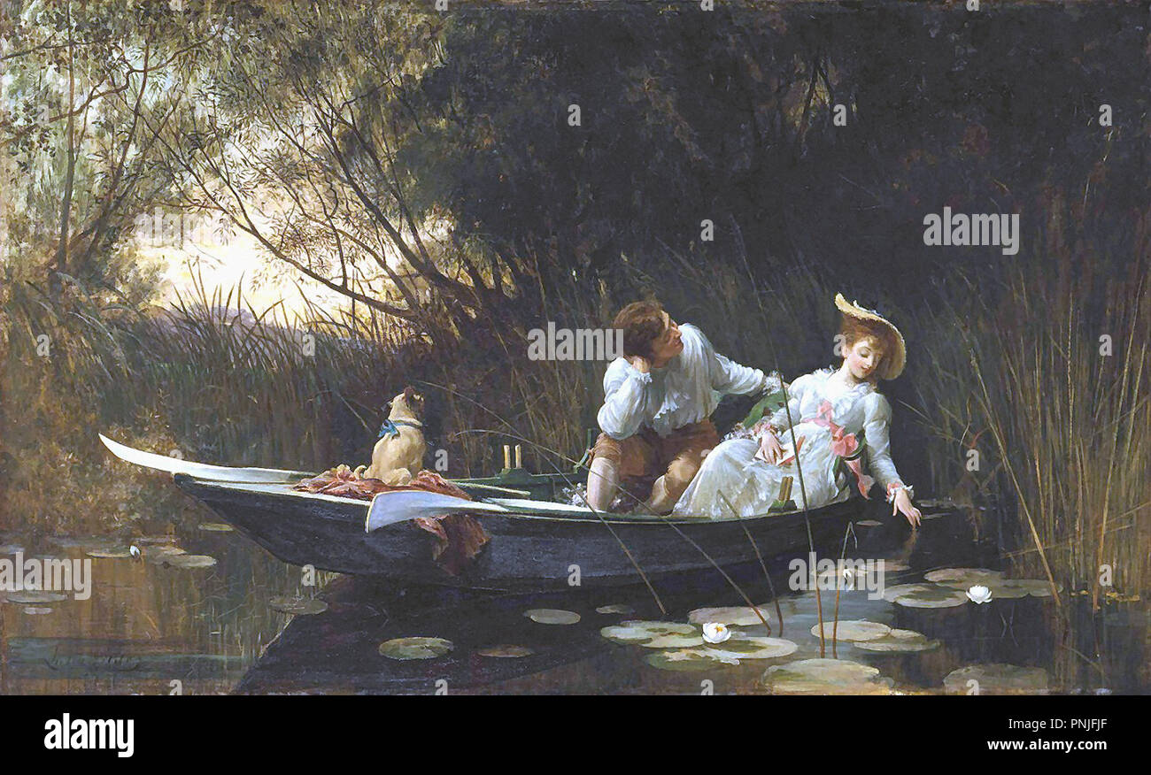 Fildes Sir Samuel Luke - the Sweet River Stock Photo - Alamy