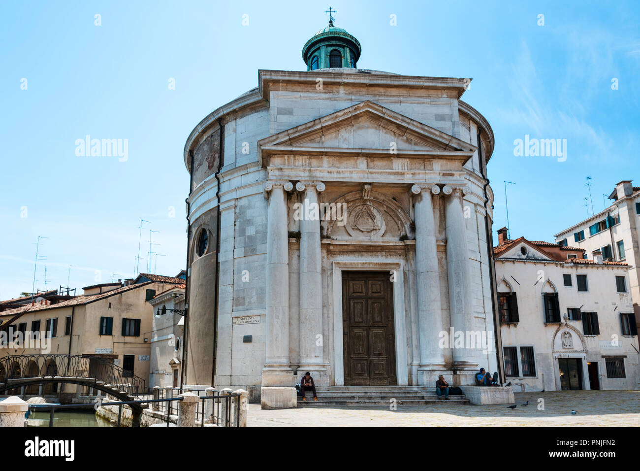 Freemasonic Church of Saint Mary Magdalene in Venice designed by ...